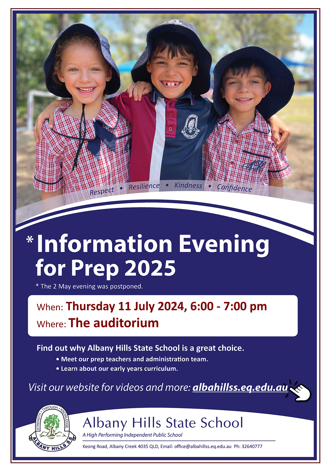 Information Evening for Prep 2025
